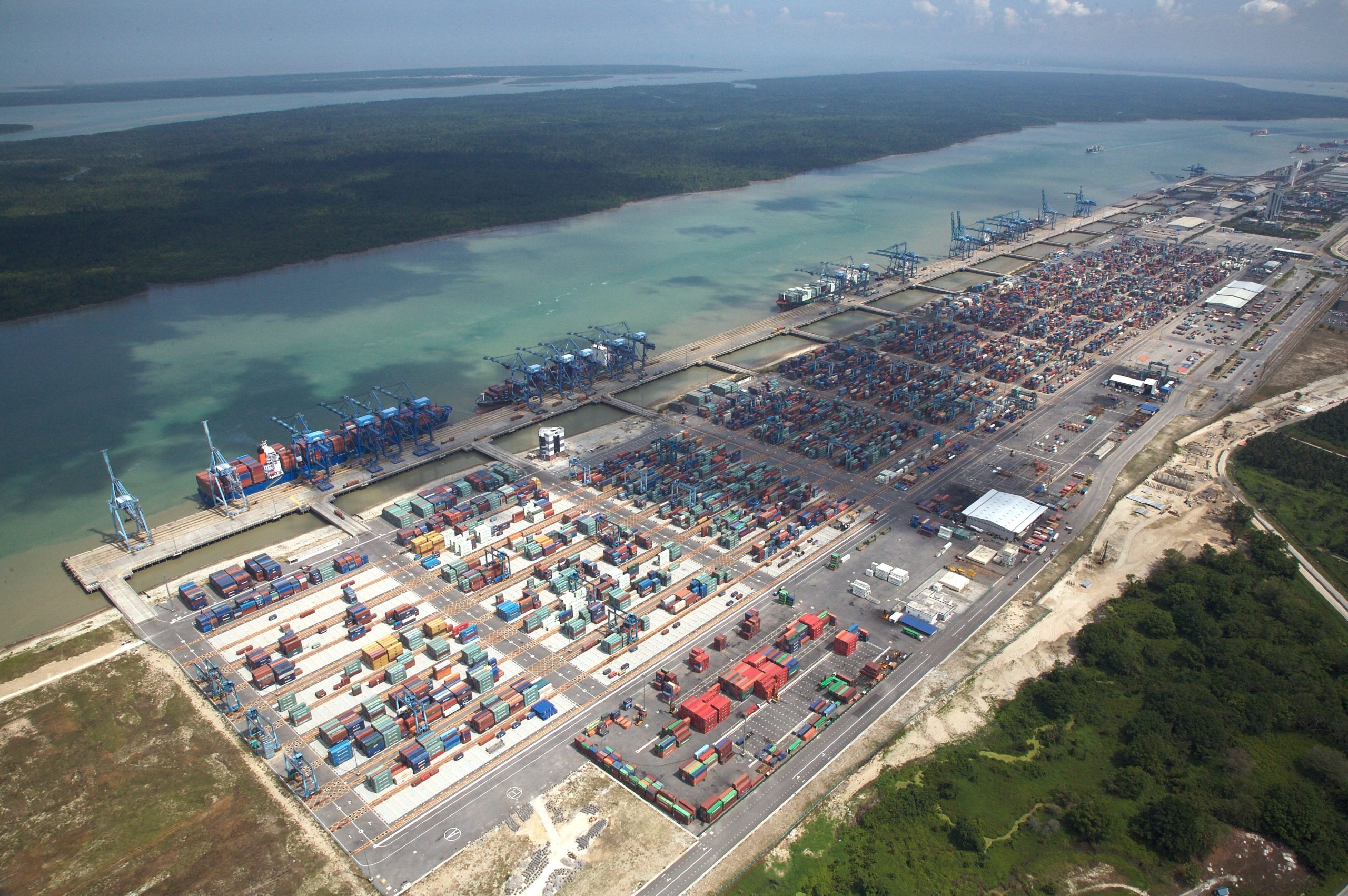 Container Wharf No 1,3 and 4 at Westport, Port Klang, Selangor ...