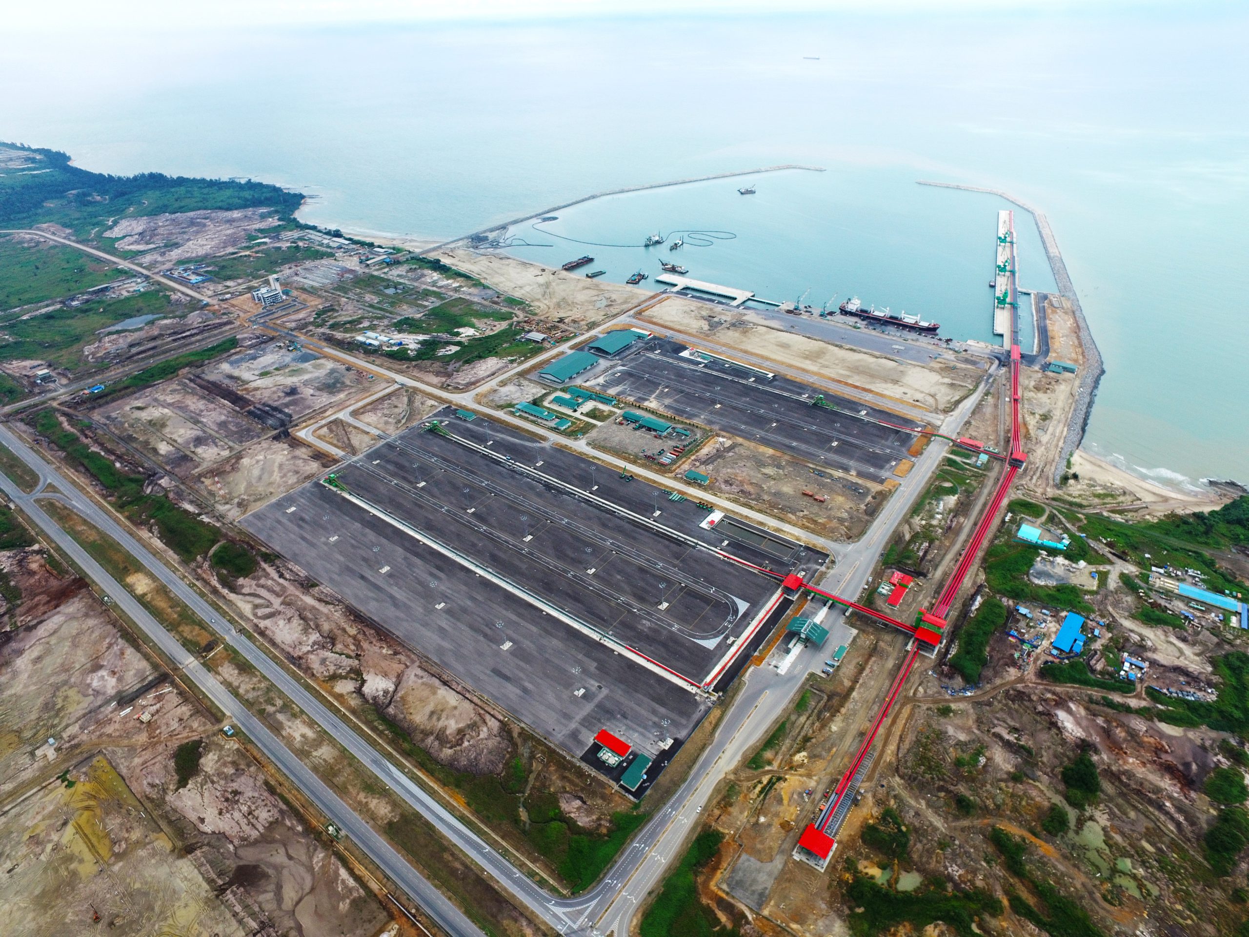 Samalaju Port Development, Bintulu, Sarawak, Malaysia - Muhibbah ...