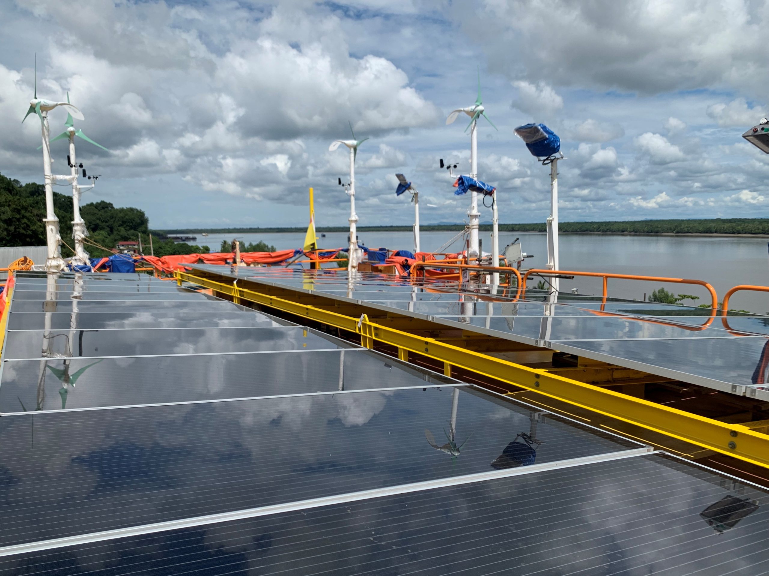 Solar and Wind Hybrid Renewable Power System, TIMI Gas Field, Malaysia ...